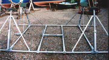 Yacht Cradles and Boat Stands UK's leading manufacturer