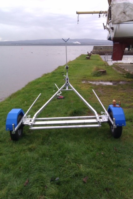 St Ayles Skiff Trailer - Ashton Marine Services