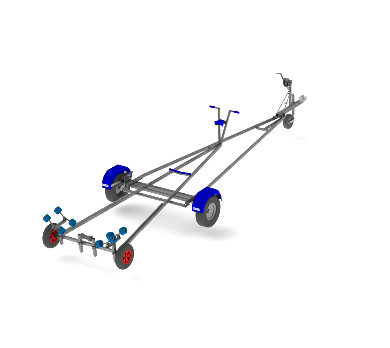 St Ayles Skiff Trailer - Ashton Marine Services