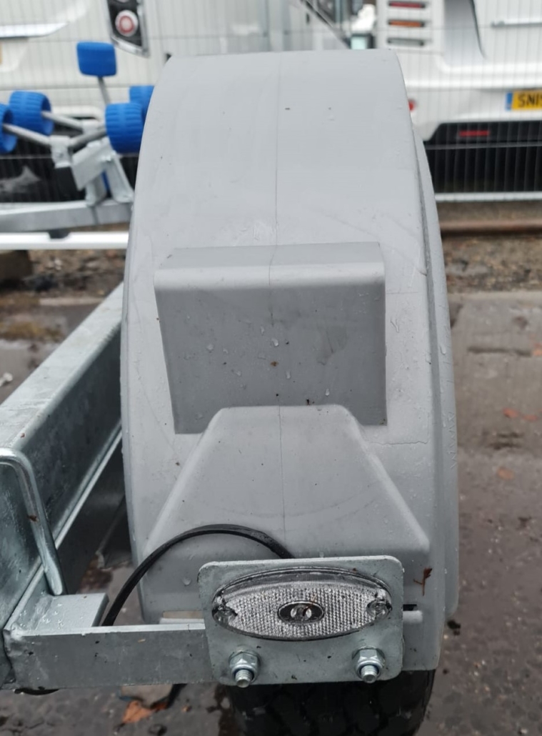 Bramber SRG2/190HD 1800 kg GVW Boat Trailer
