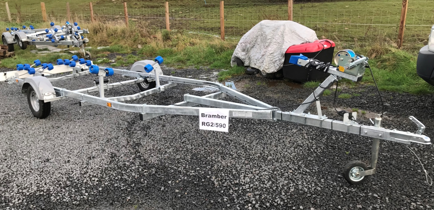 Bramber RG2/590 750 kg GVW Boat Trailer - Ashton Marine Services