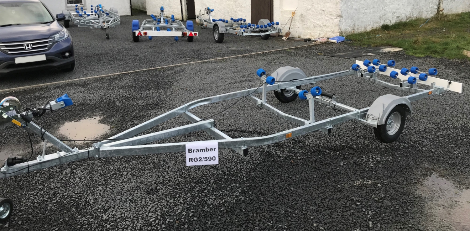 Bramber RG2/590 750 kg GVW Boat Trailer - Ashton Marine Services